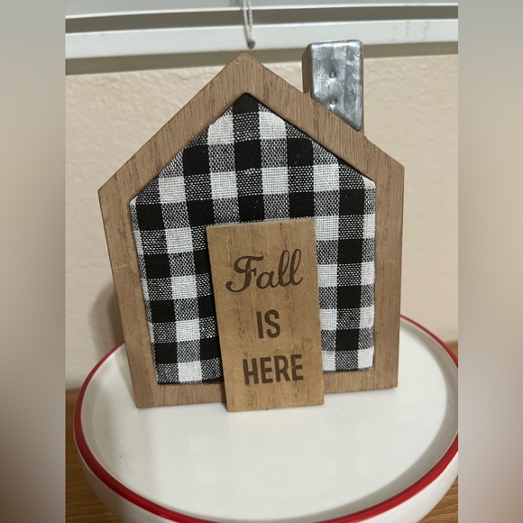 Source Unknown | Accents | Wooden Sign Fall Is Here Decor | Poshmark